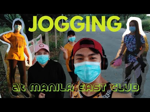 Jogging at manila east club - Taytay, Rizal | by: B.R.B Productions ...