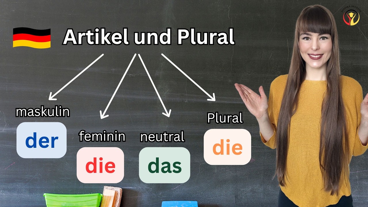 der, die, das oder Plural? #germanforbeginners #deutschlernen # ...