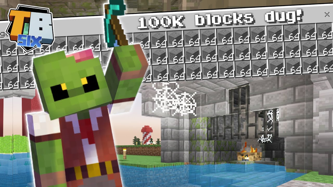 I dug up 100 000 blocks of Secret Catacombs on our server! - Truly ...