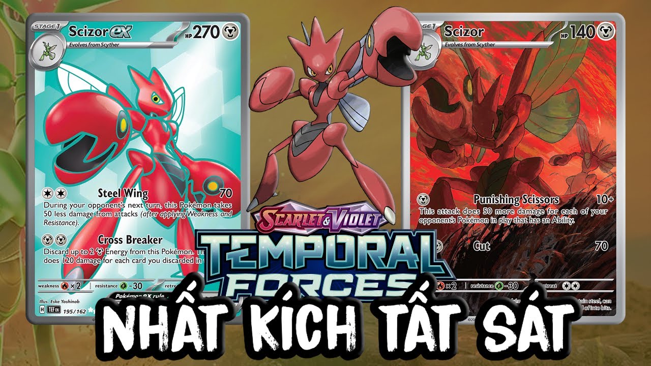 POKEMON TCG LIVE | NHẤT KÍCH TẤT SÁT Metang / Scizor ex Standard Deck ...