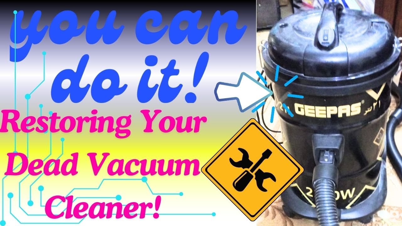 How to repair vacuum cleaner | vacuum cleaner repair at home - YouTube