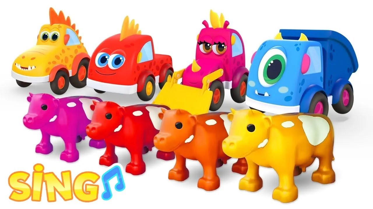 Sing with Mocas! The Old McDonald song for kids. Nursery rhymes & songs ...