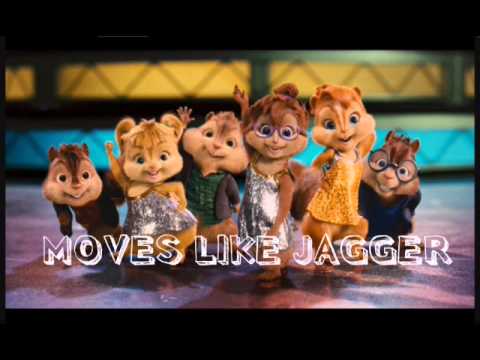 Chipmunks e Chipettes Moves Like Jagger