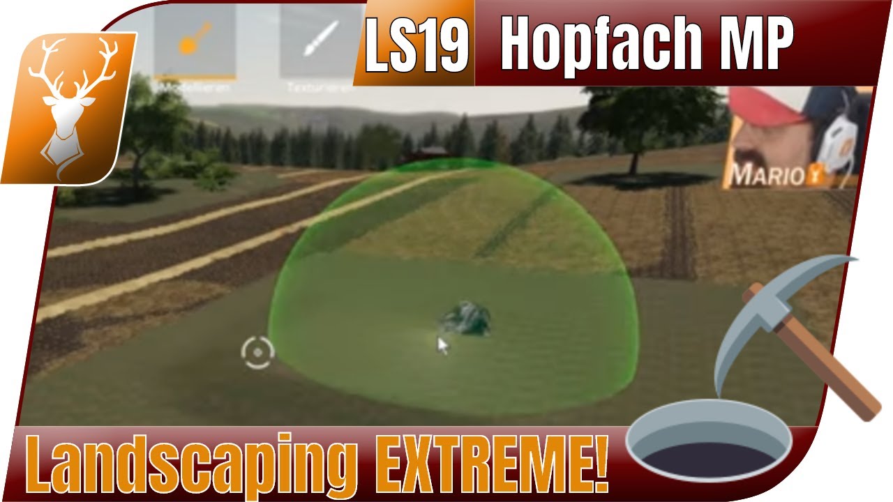 LS19 Hopfach 23 // Erde drauf! Stein weg! Genial - YouTube