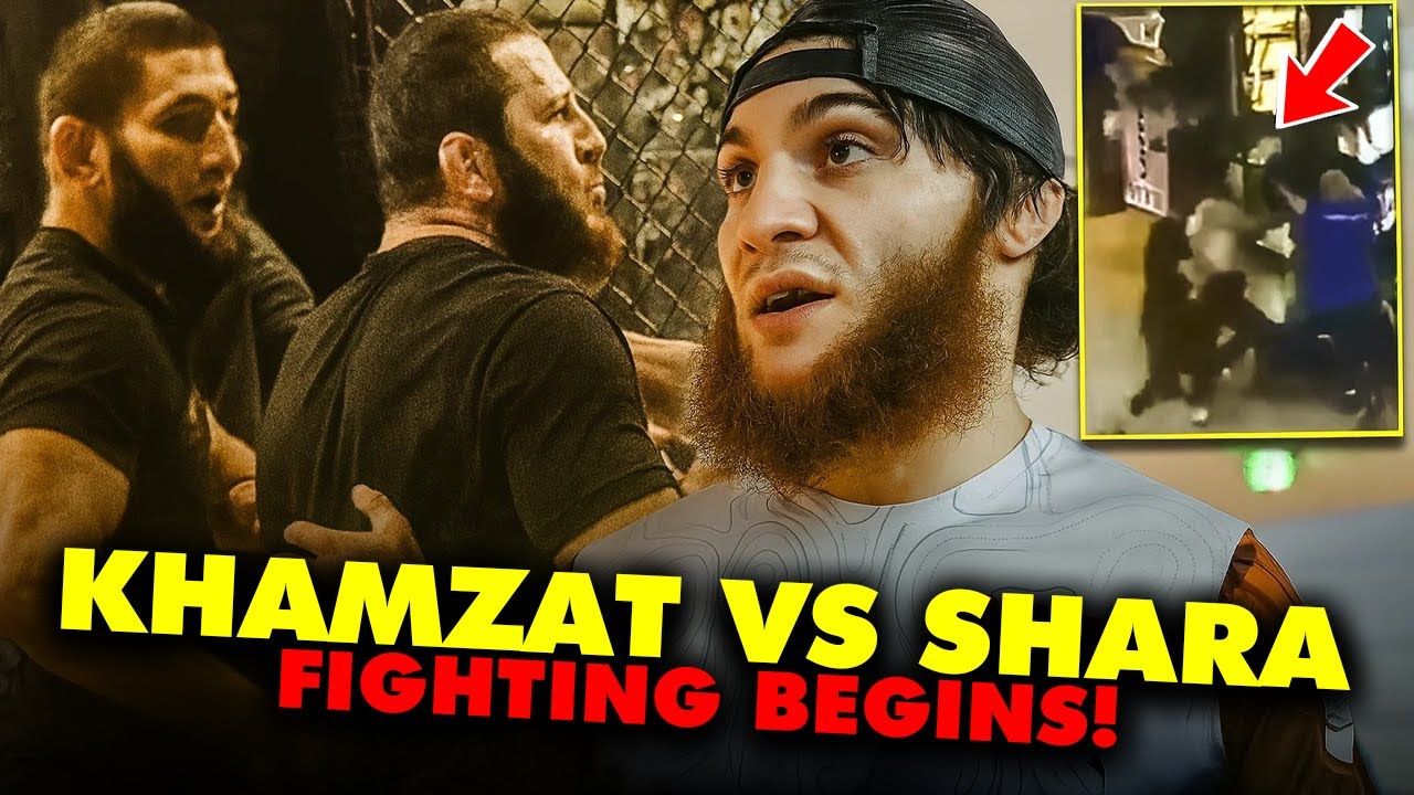 Khamzat Chimaev Clashes with Dagestani UFC Fighter Shara Bullet in ...