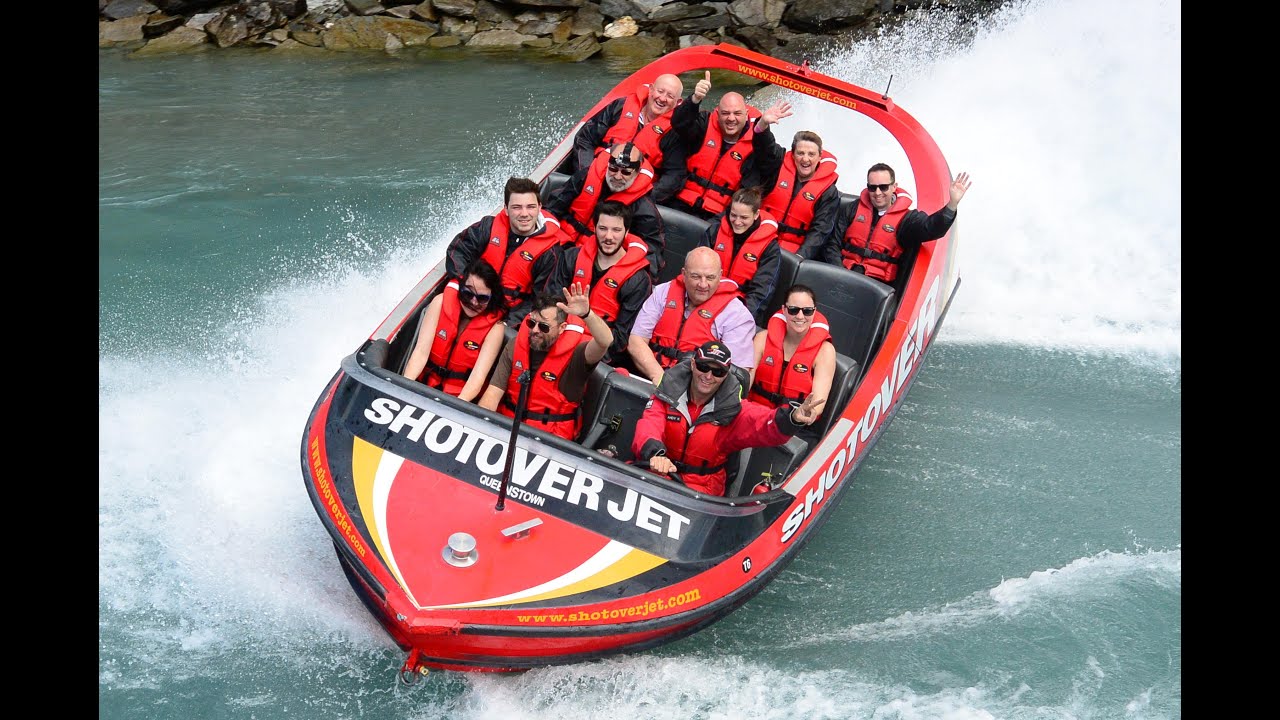 Shotover River Jet Boat, Queenstown NZ - YouTube