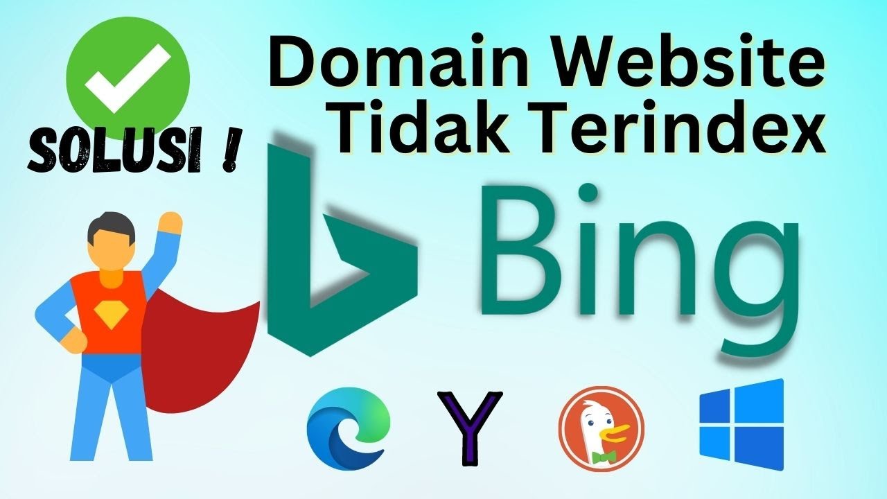 Domain Website Tidak di Index Bing Search Engine 2023 - YouTube
