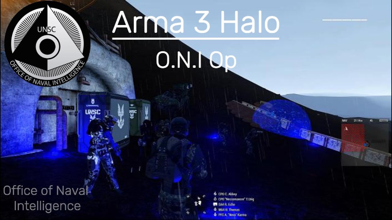 Arma 3 Halo | Office of Naval Intelligence | S3 Beta-5 Security | Assault & Security Op - YouTube