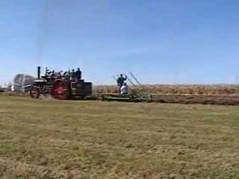 Plowing with 65 Case Steam Engine - YouTube