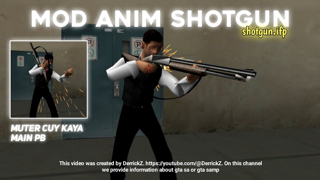 [SHARE] MOD ANIM SHOTGUN.IFP PUTER SEPERTI REALOD SG EPEP || GTA SAMP - GTA MOBILE - YouTube
