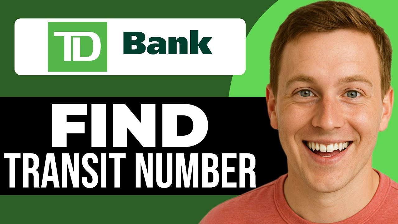 How To Find TD Bank Transit Number/Routing Number On App (2025) Easy ...