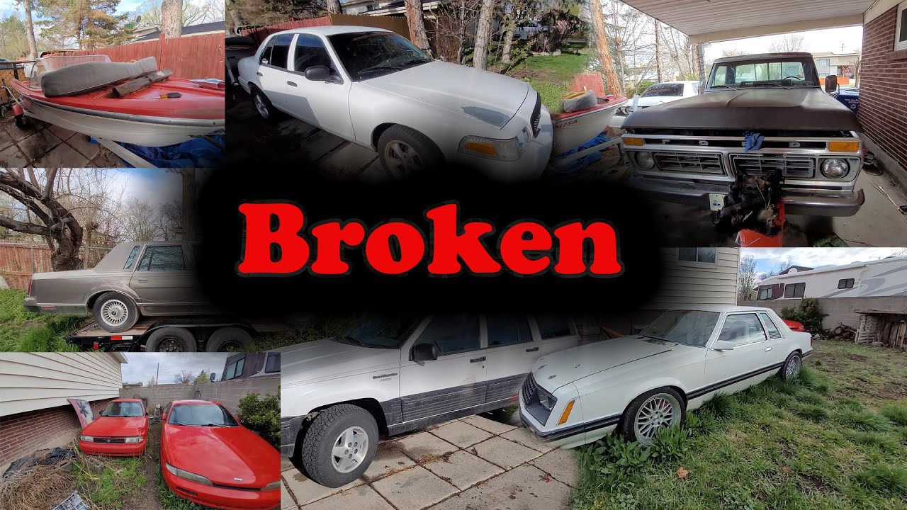 7 CARS! & They're All Broken - YouTube