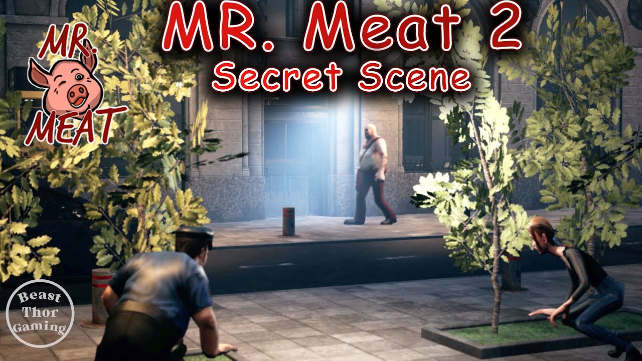 Mr Meat 2 | Cut Scene Animation | keplerians horror games - YouTube