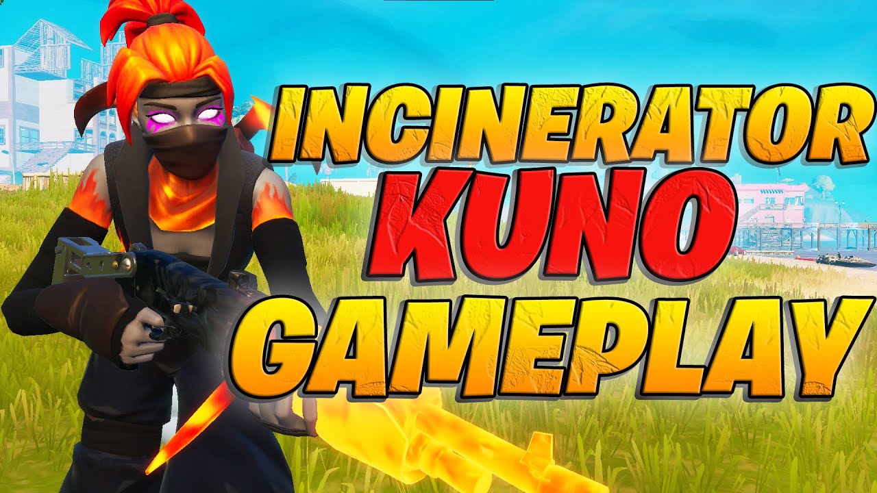 Incinerator Kuno Gameplay+Fortnite Magma Legends Pack - YouTube