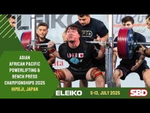 LIVE Powerlifting 🇮🇳 | Singha in 93kg Open | Team India at Asian ...