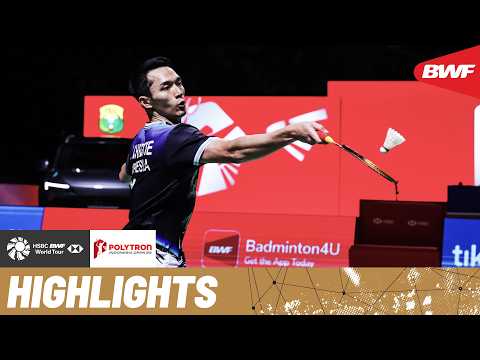 Jonatan Christie vs Victor Lai | Stepping up on the big stage