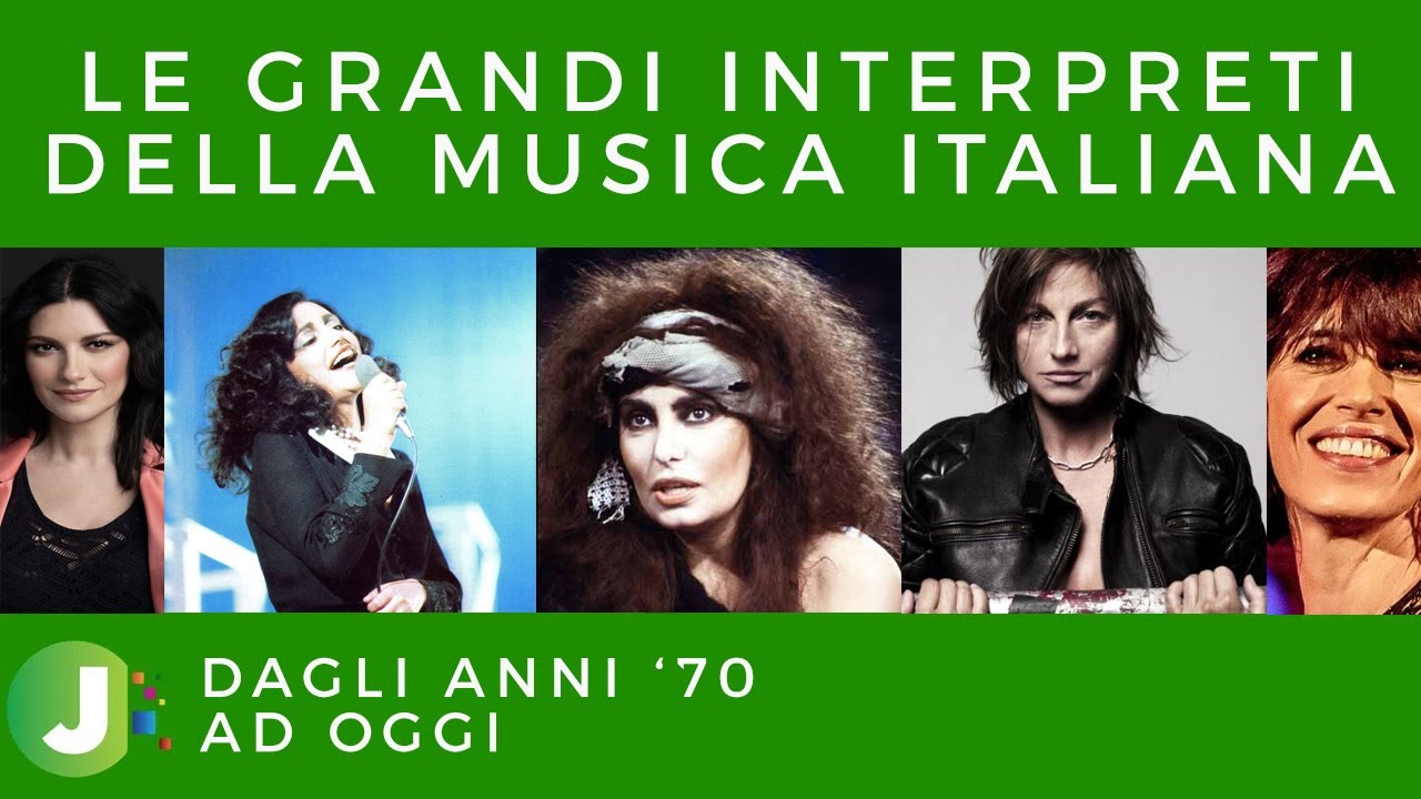 Le GRANDI INTERPRETI della MUSICA ITALIANA | Grandi Successi Dagli Anni ...