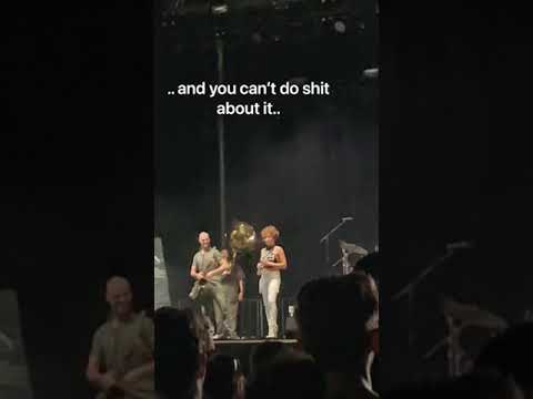 Brass Against Singer Pees On Fan Onstage