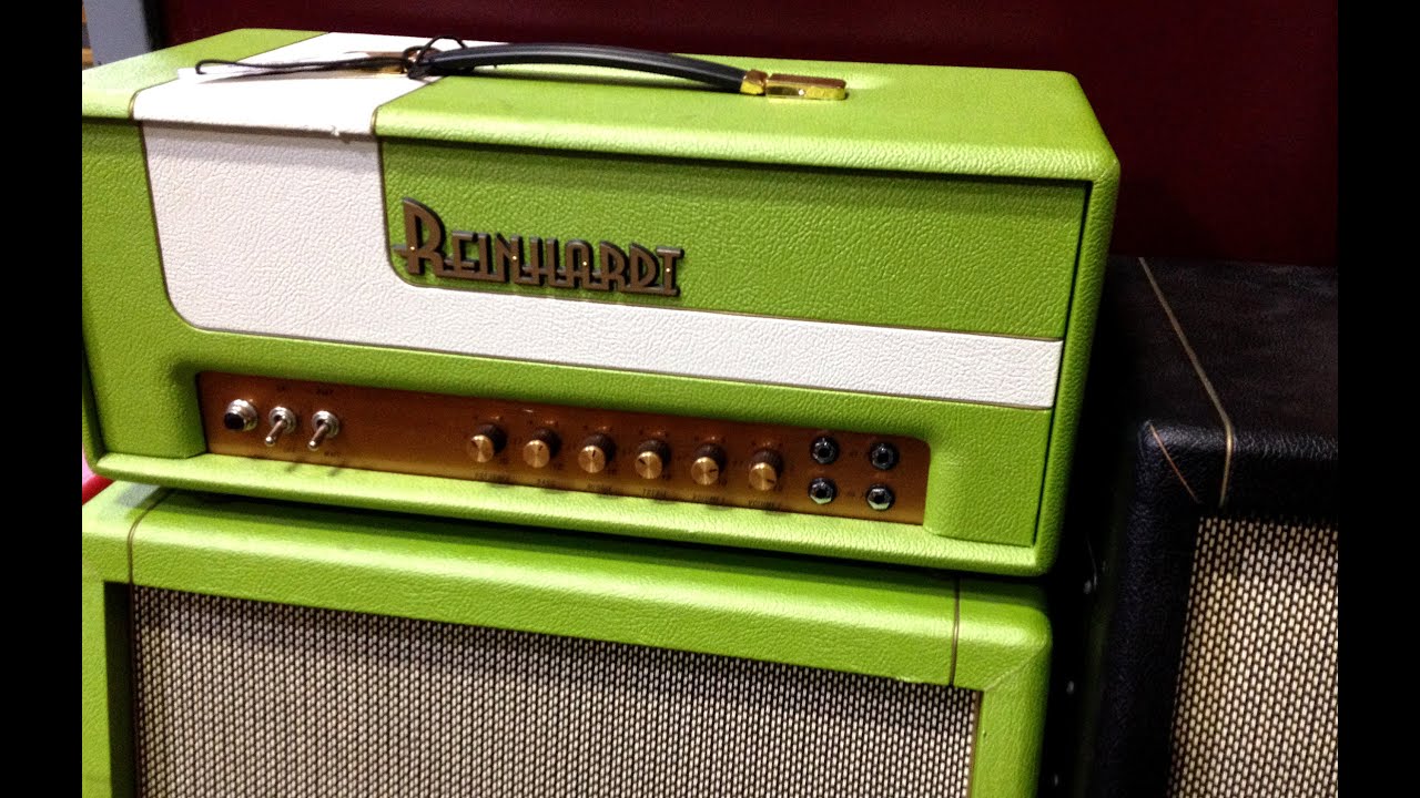 reinhardt sentinel guitar amp head amplifier review - YouTube