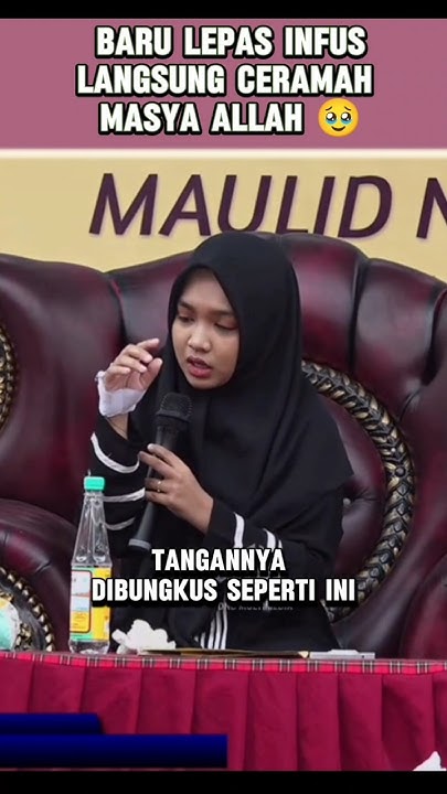 Lepas infus langsung ceramah padahal belum sehat, pengajian Ning umi Laila. - YouTube