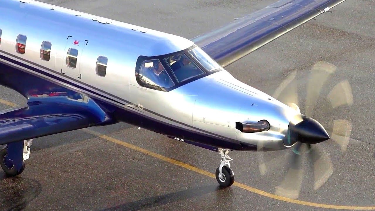 Rare Huge 7 Blade Prop Pilatus PC-12 NGX Super Legacy | LX-VAD ...