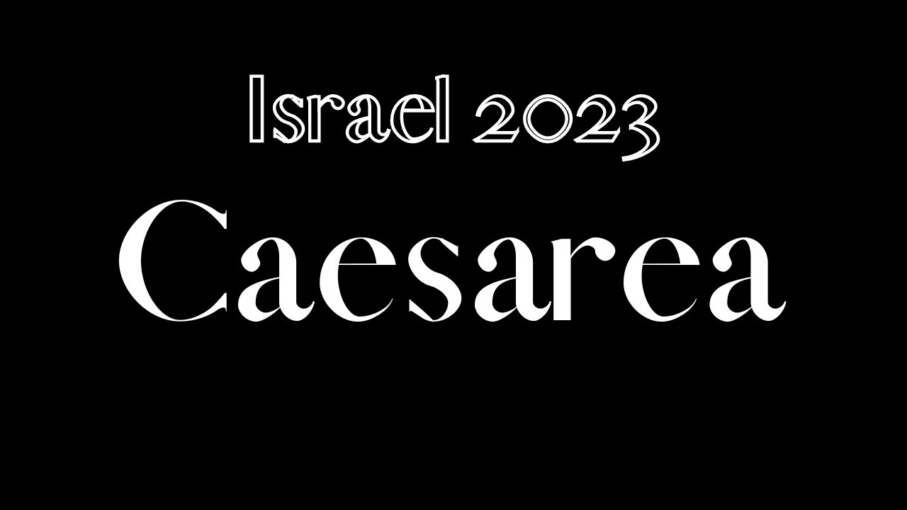 Caesarea - YouTube