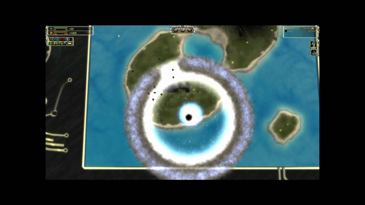 SupCom FA Seraphim Experimental nukes - YouTube