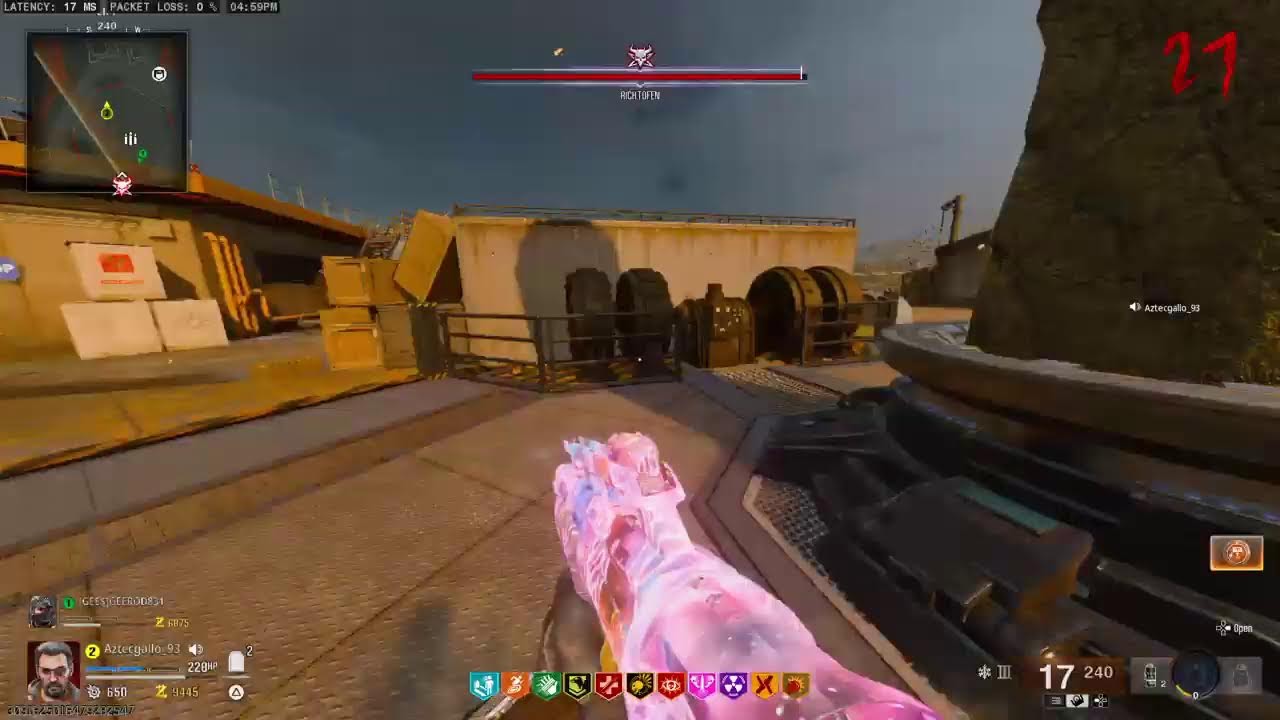 BO6 Zombies Reckoning Richtofen boss fight - YouTube