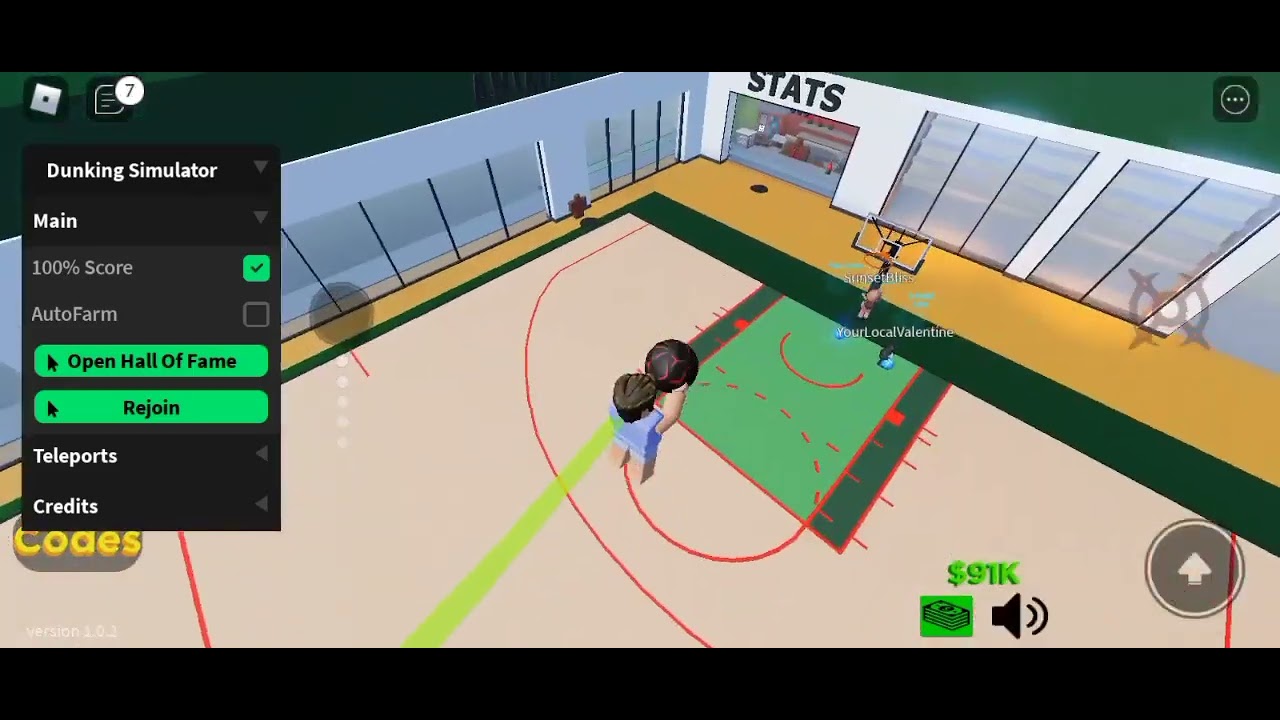 Arceus x Dunking Simulator Script - YouTube