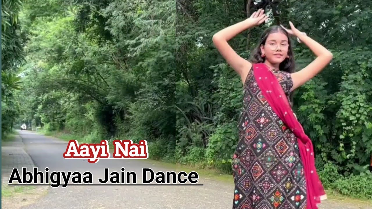 Aayi Nai | Dance | Stree 2 | Abhigyaa Jain Dance | Full Dance Cover ...