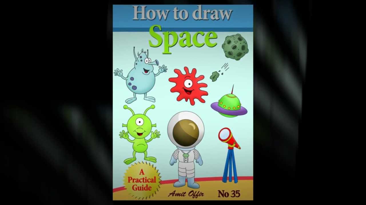 Learn How To Draw Space Comics & Cartoon Charachters - YouTube