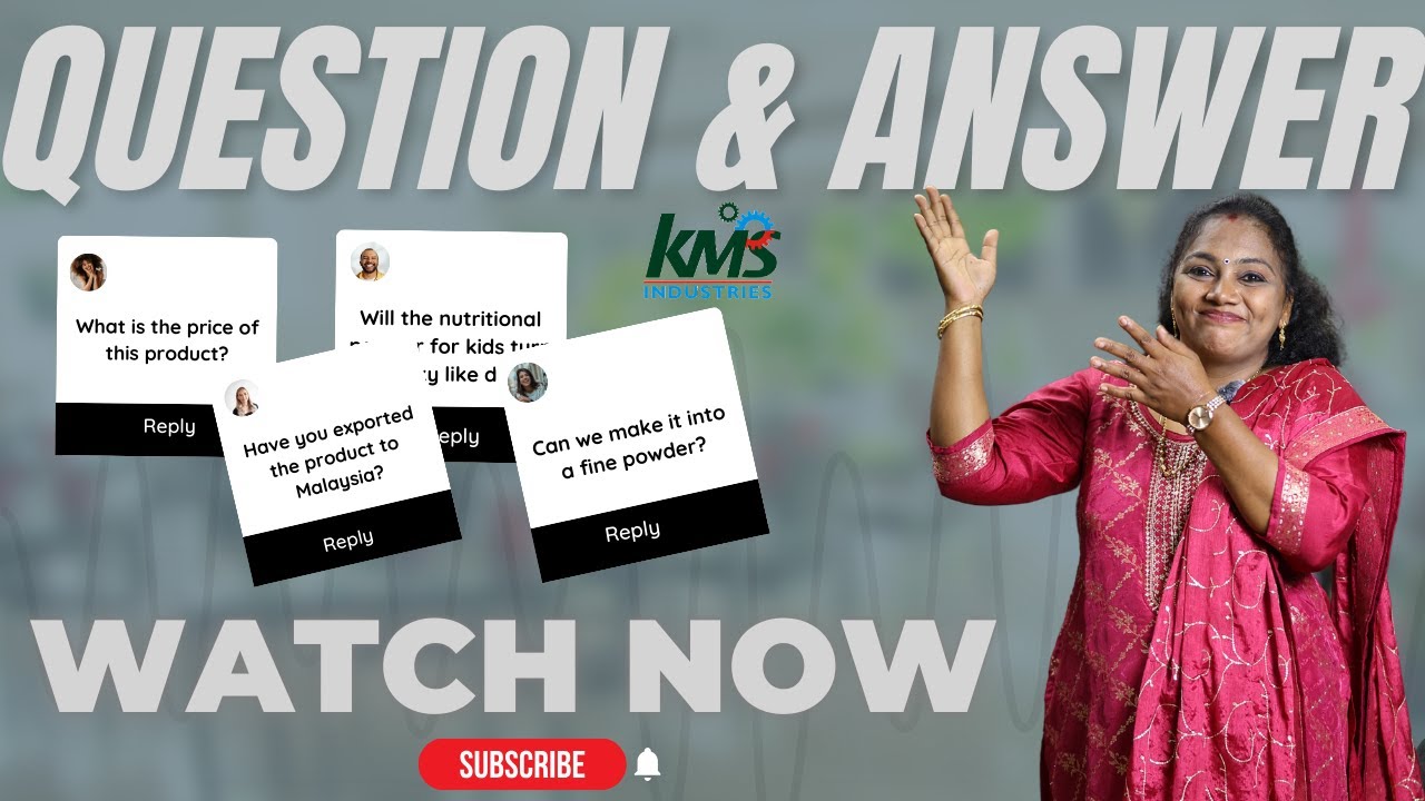 Part -1 Answering Your Questions... Q&A | Price? Export? | KMS Industries #kms #questionanswer ...