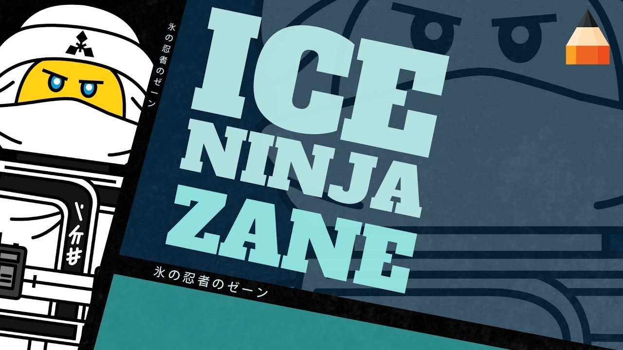 How To Draw Zane | Ninja Zane | The LEGO Ninjago Movie - YouTube