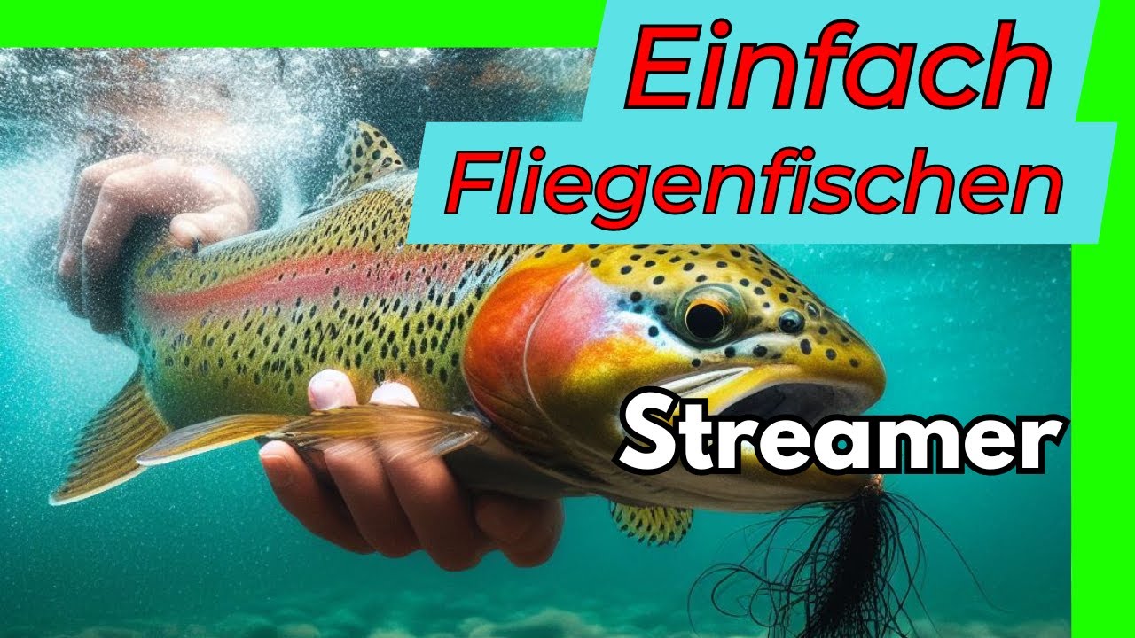 Einfach Fliegenfischen | Mit dem Streamer zum Fisch 🎣 | Tutorial ...
