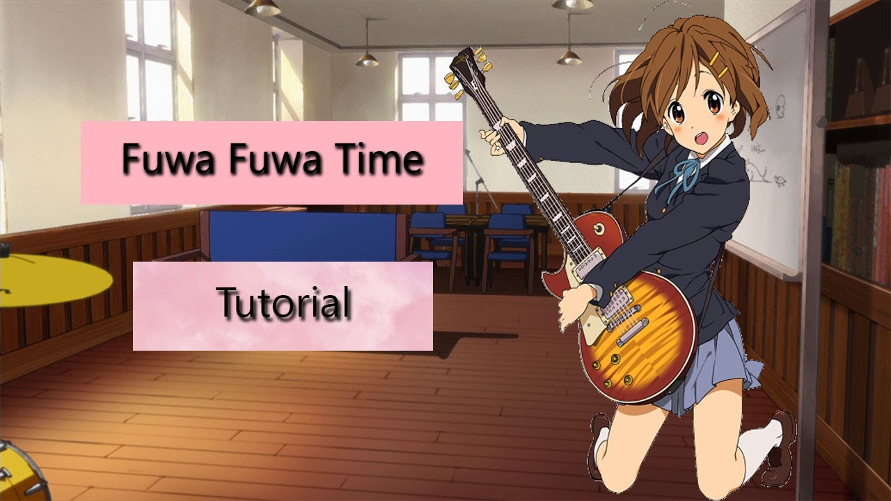 Tutorial Fuwa Fuwa Time - K-ON!! 【+TABS】【+COVER】 - YouTube