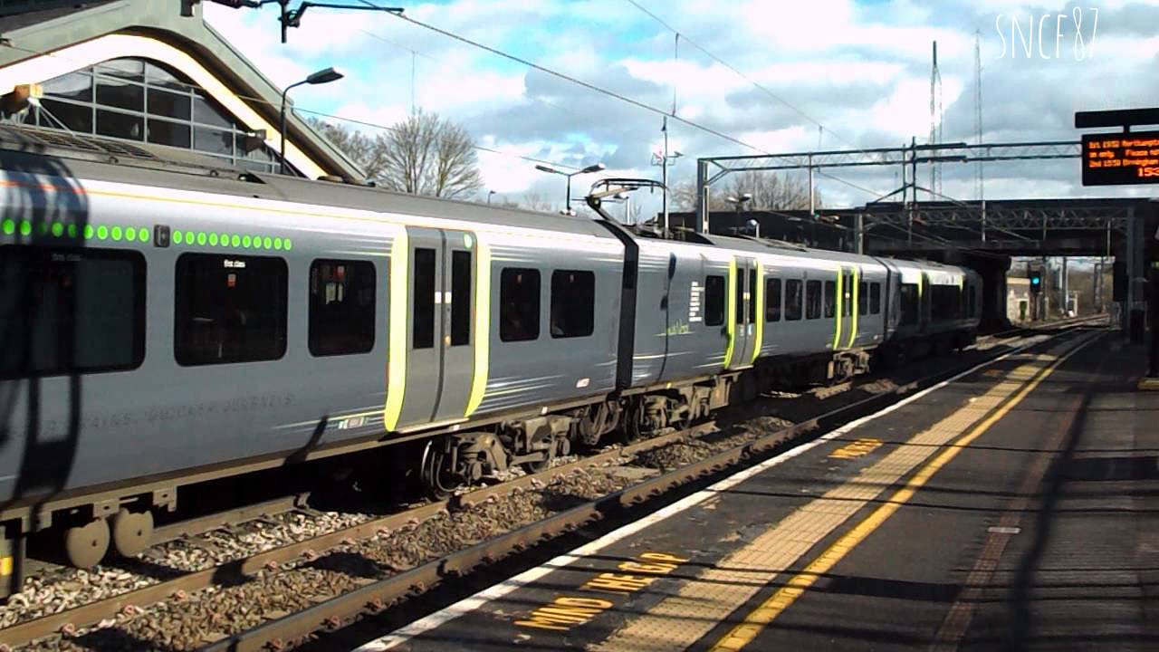 London Midland Desiro 110 Project departing at Wolverton - YouTube
