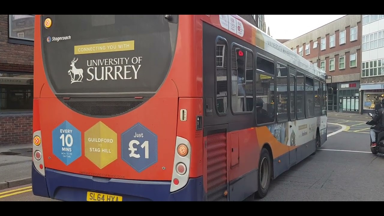 Here is the stagecoach bus 37266 on the number 71 in Guildford Monday 5 ...