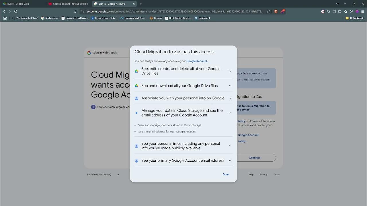 GCP client credentials verification - YouTube