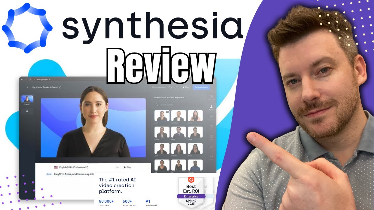 Synthesia Review: The Game-Changing AI Video Generator (2023) - YouTube