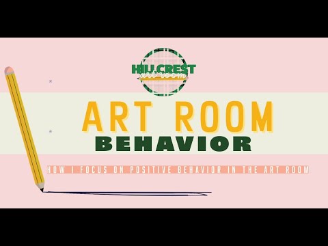 HILLCREST Art Room Behavior - YouTube