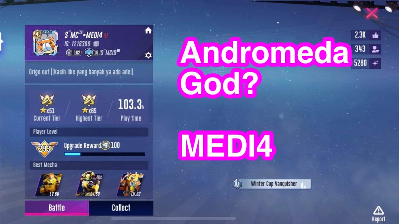 Weirdly Accurate Andromeda God Among Us? Super Mecha Champions - YouTube