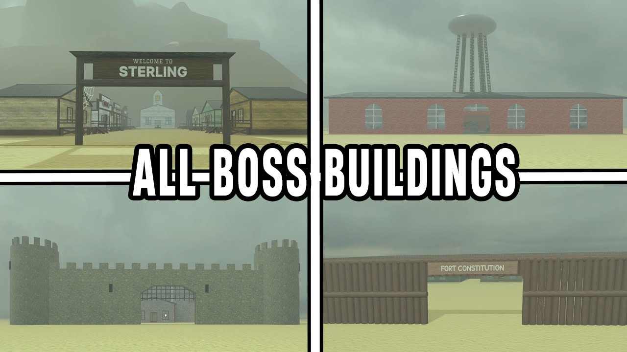 Roblox Dead Rails - All Boss Buildings + Locations - YouTube