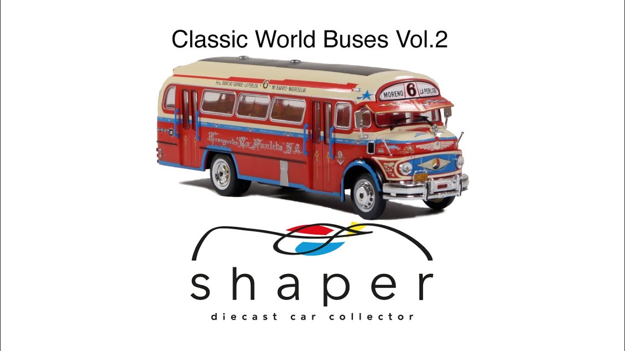 Classic Diecast World Buses Vol. 2 - 1:43 Scale / Miniatures Vehicles ...