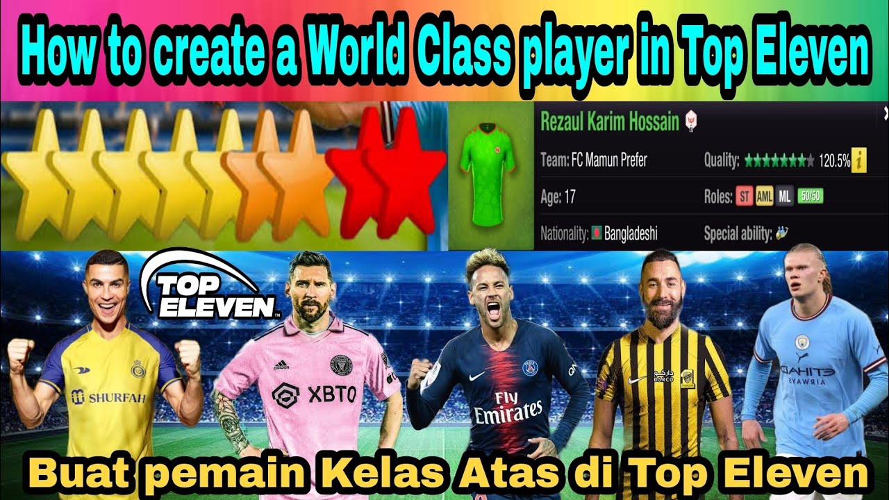 How to build a Top Scoring Youth Academy Player for Top Eleven 2024 ...