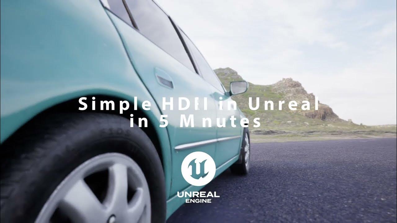 How to use HDRI in Unreal Engine 5 (中文字幕) - YouTube
