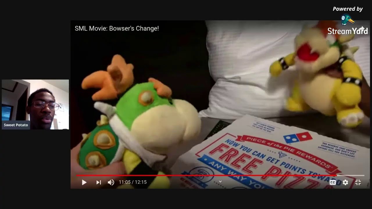 Sweet Potato Reacts to: SML Movie: Bowser's Change! - YouTube