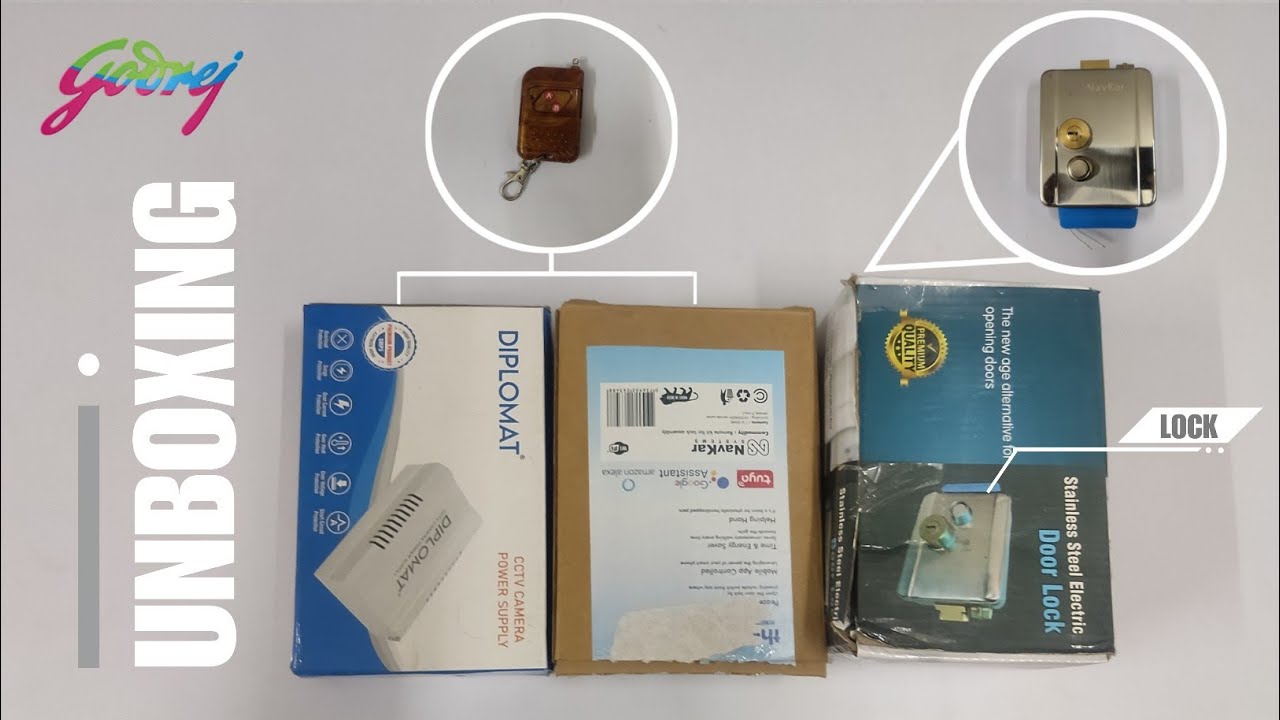 Unboxing Door Lock Control To Remote All Futures Explain And Review ...