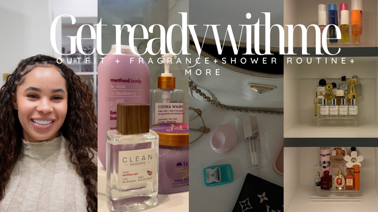 GRWM DATE NIGHT ! Shower routine+Body Care+Perfume+Hygiene Tips ...