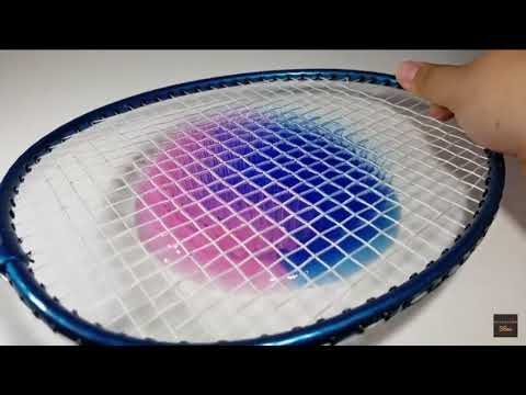 Slime by tennis racket - YouTube