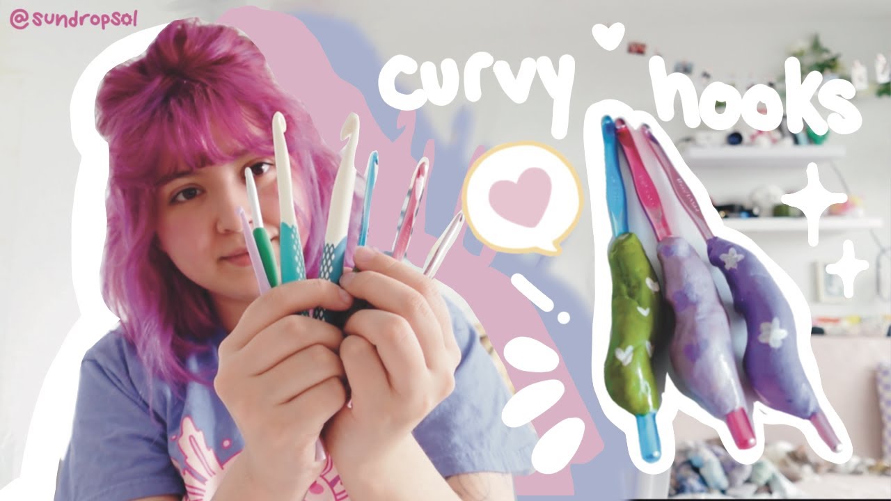 DIY crochet hooks for PAIN-FREE crocheting ♡ + hooks I've tried! - YouTube